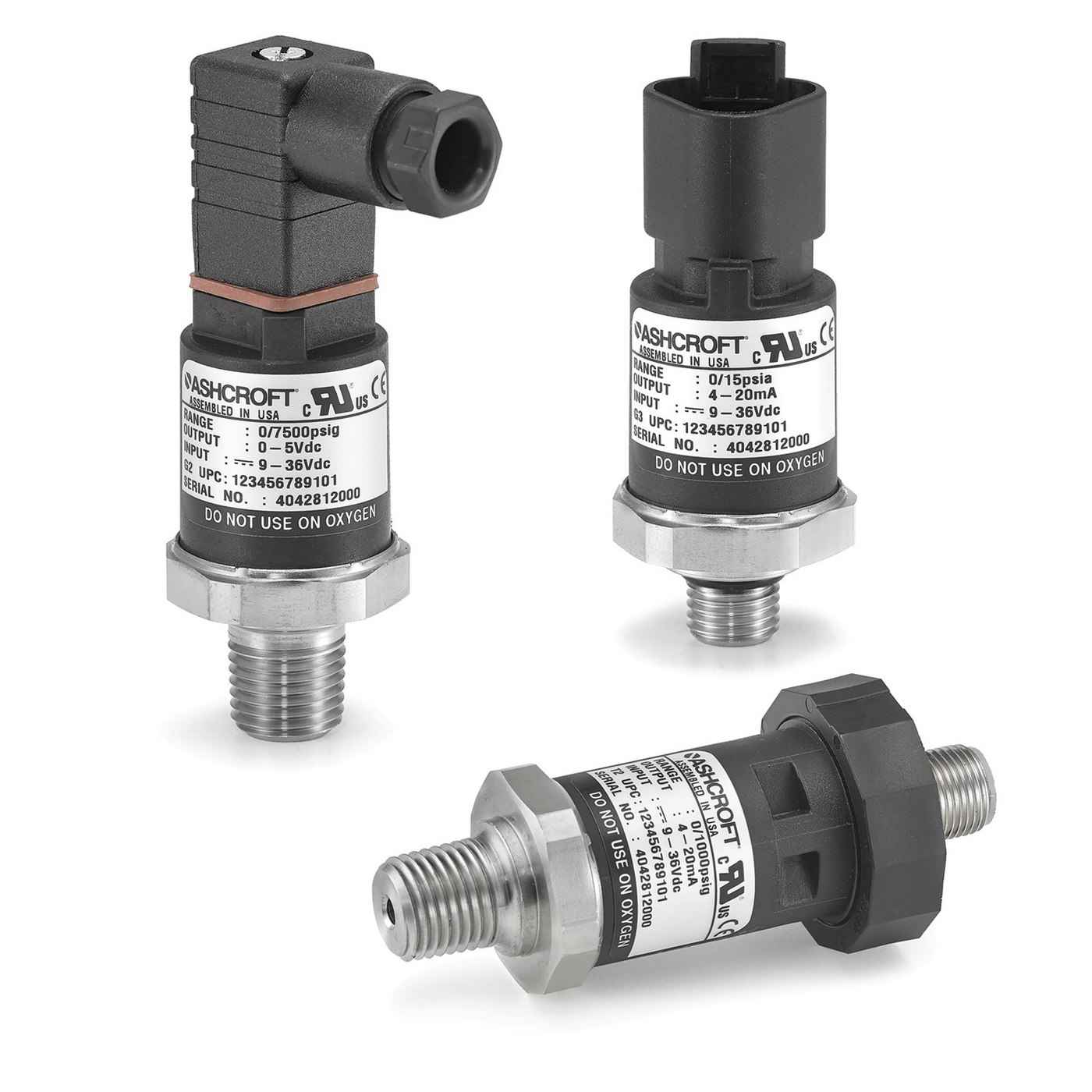 New Product Release: UL Recognition for T2, G2 & G3 Pressure ...